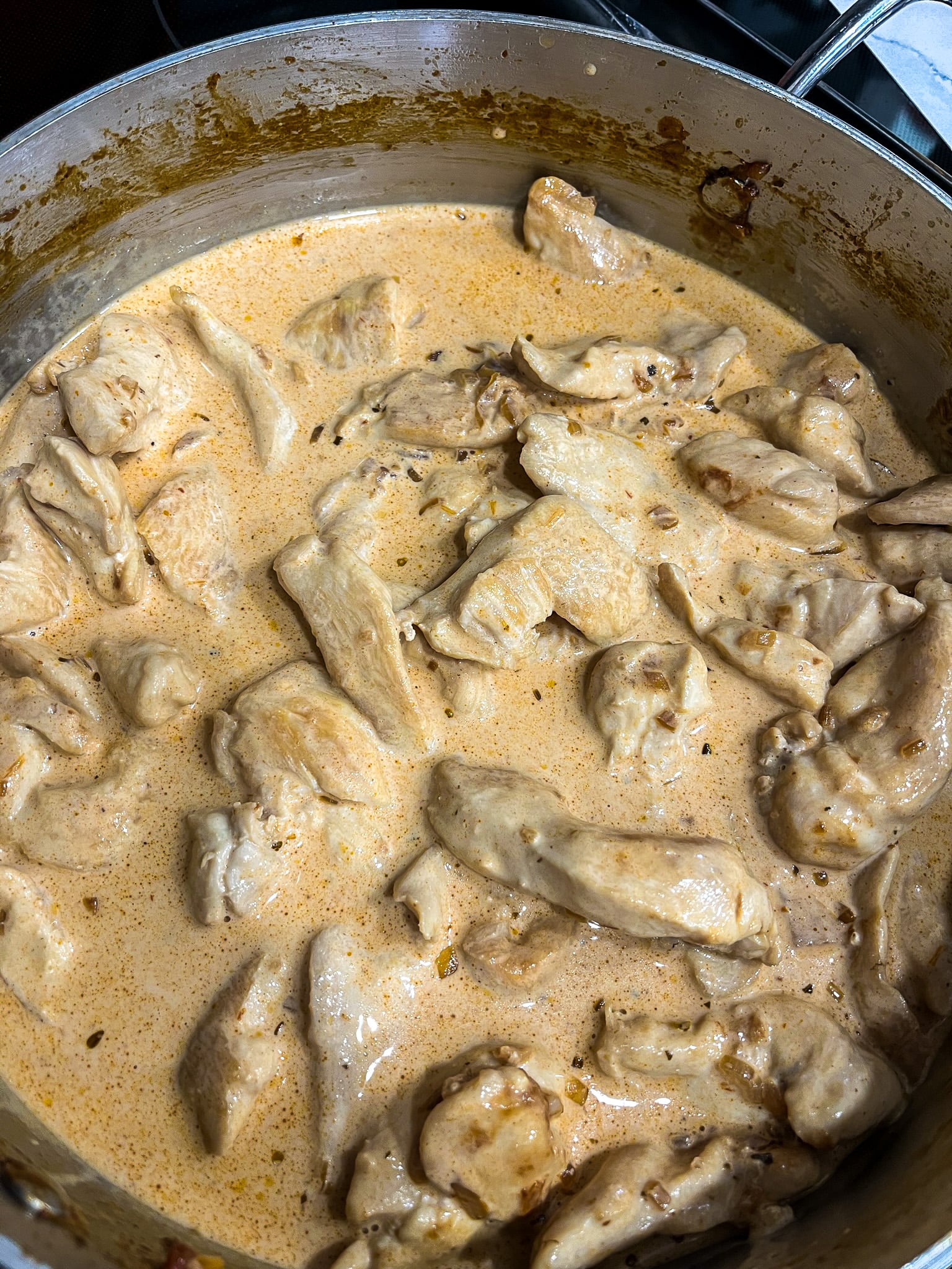 Brazilian Chicken Stroganoff (Estrogonofe de Frango) - Tasty Recollections