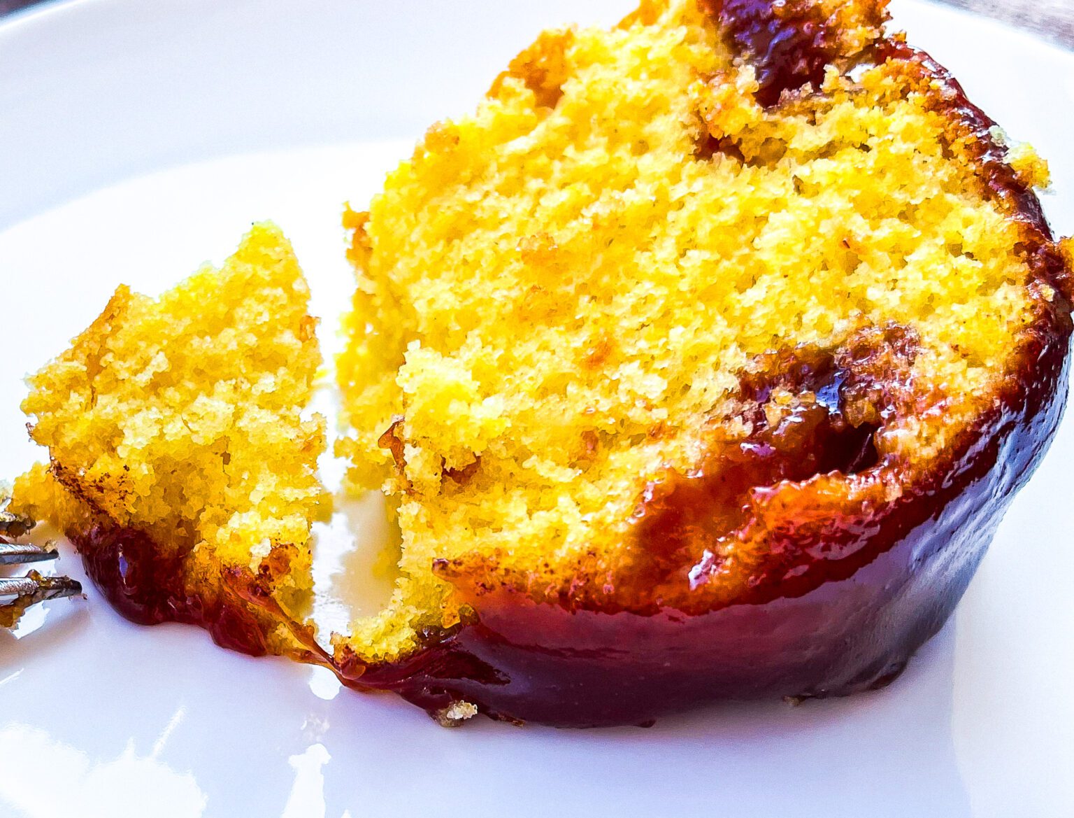 Cornmeal Cake with Guava - Tasty Recollections