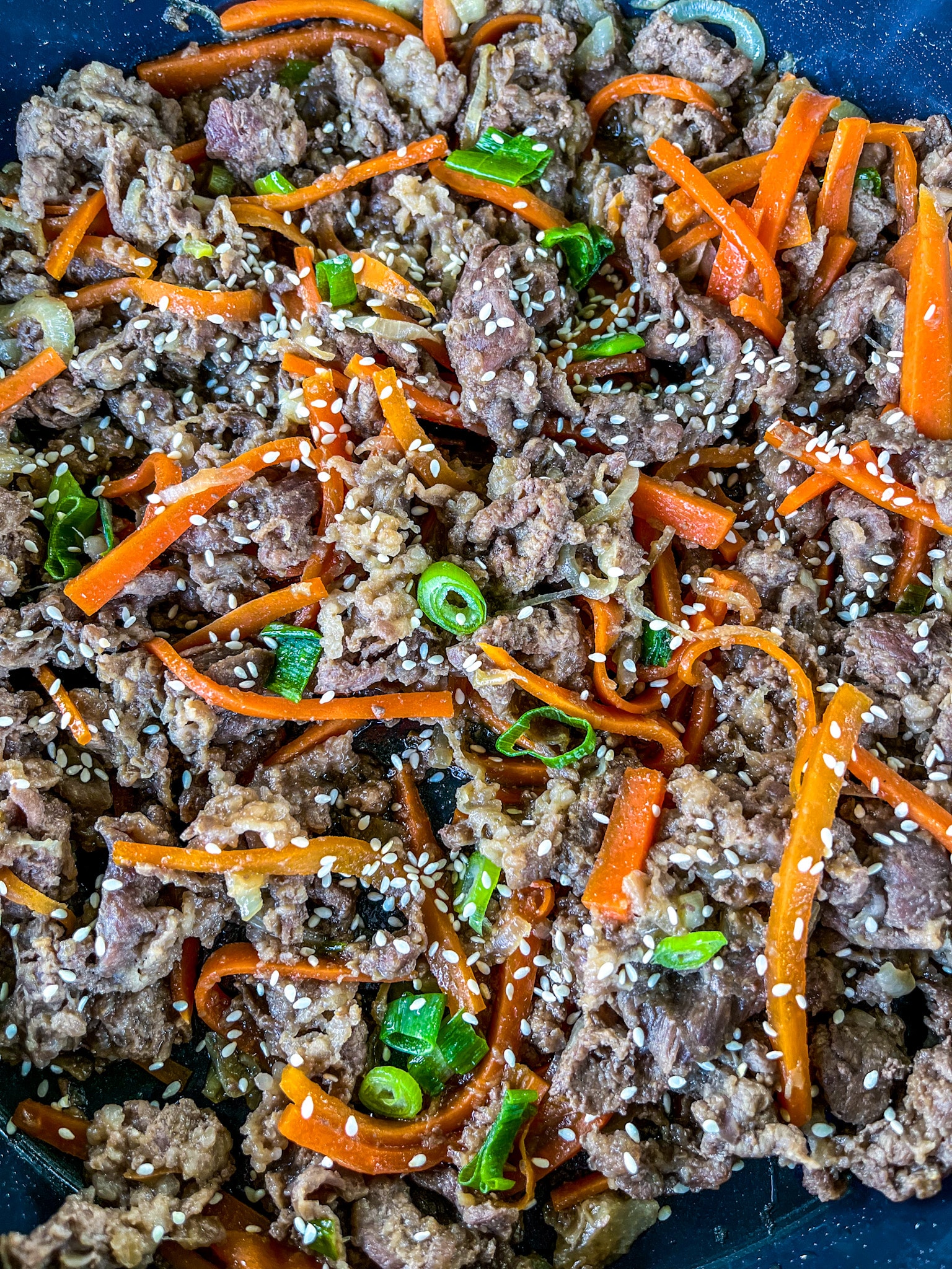Beef Bulgogi with carrots - Tasty Recollections