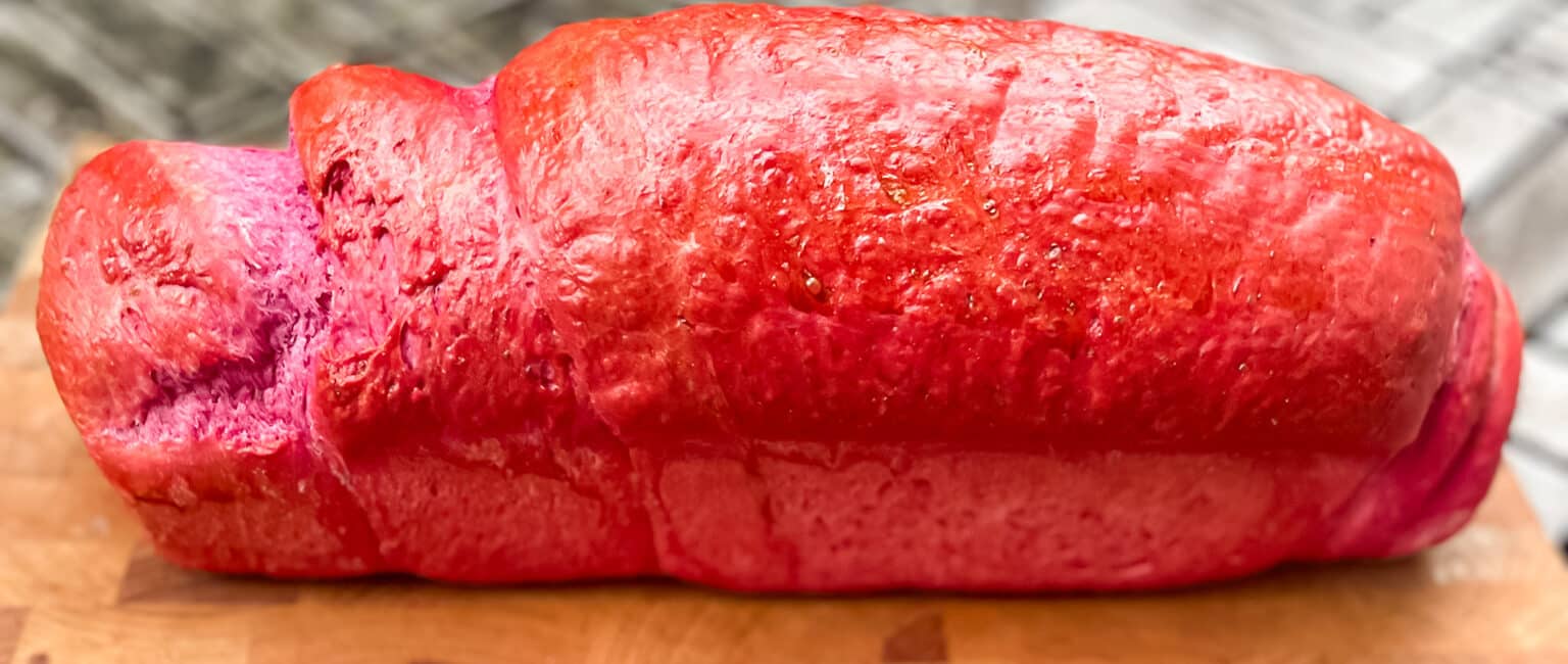 Fluffy Beet Bread - Tasty Recollections