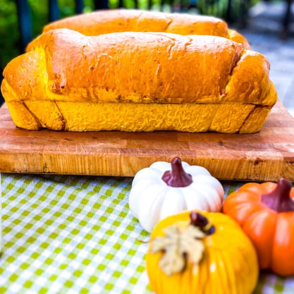 Homemade Pumpkin Bread – Soft Yeasted Loaf - Tasty Recollections