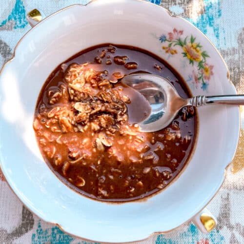 DIY Instant Chocolate Oatmeal Mix - Tasty Recollections