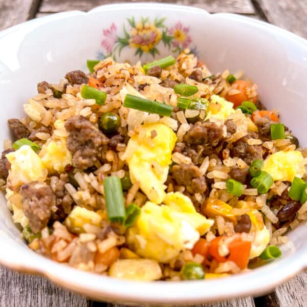 Easy Ground Beef Fried Rice - Tasty Recollections
