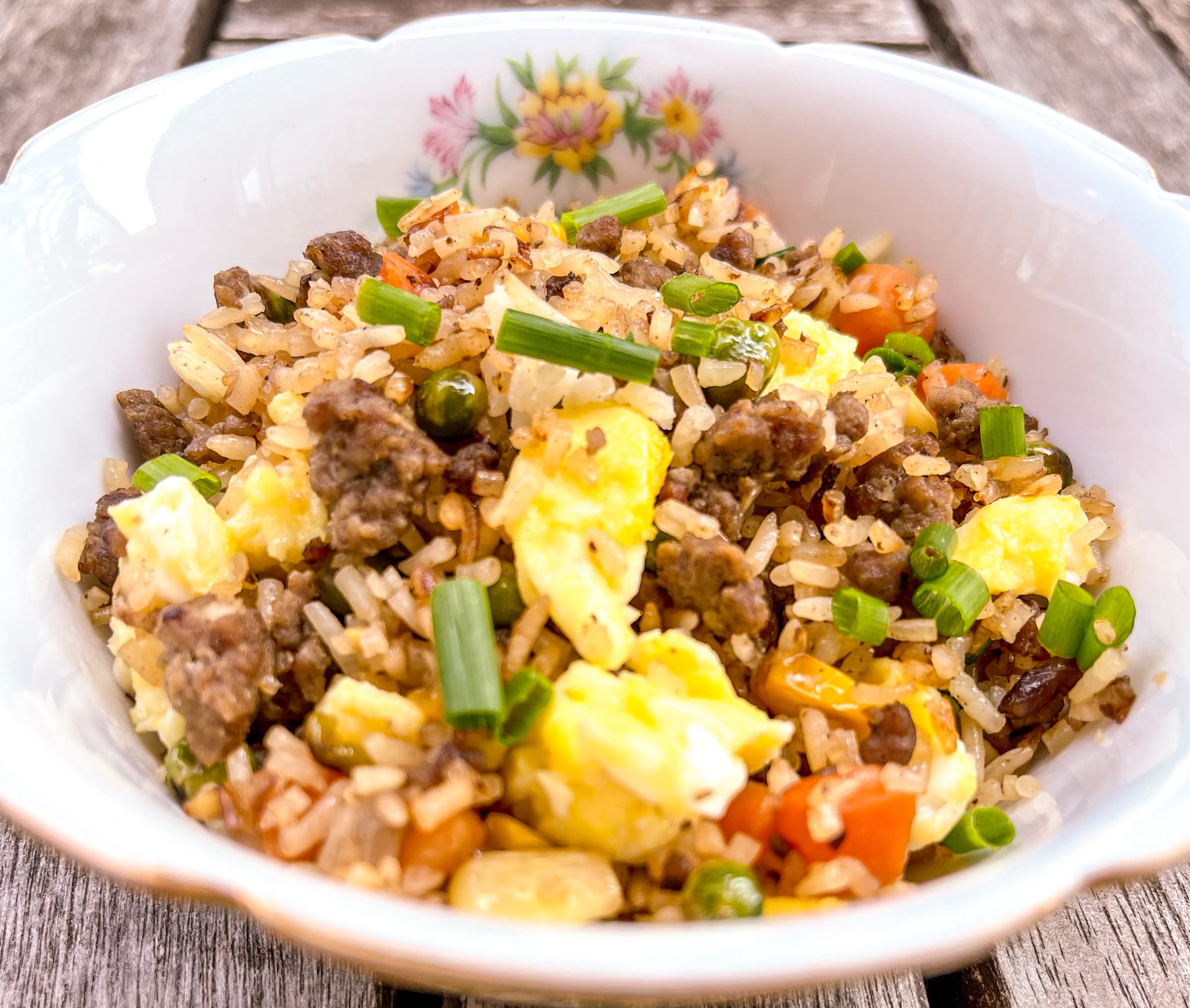 Easy Ground Beef Fried Rice - Tasty Recollections