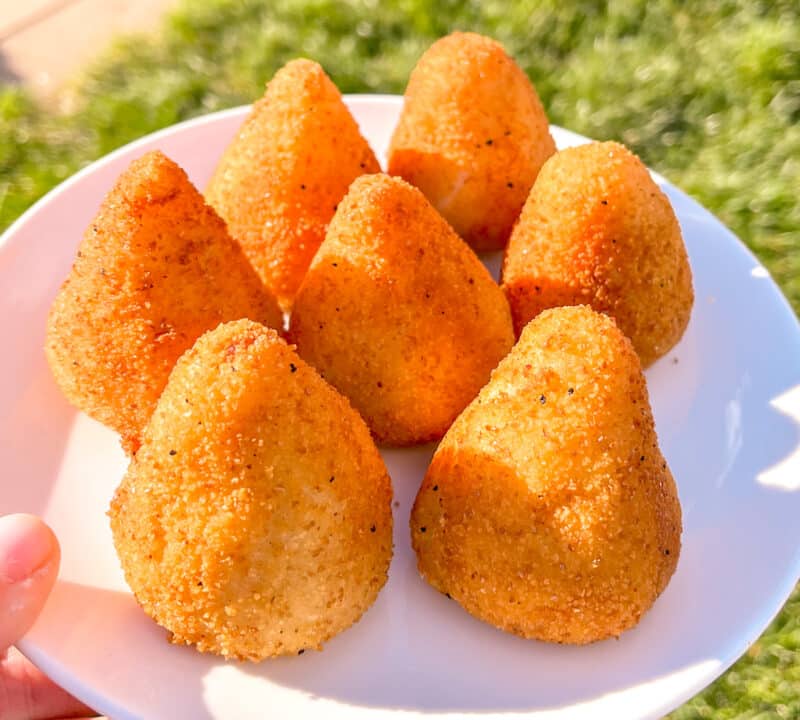 Traditional Coxinha (Brazilian Chicken Croquettes) - Tasty Recollections