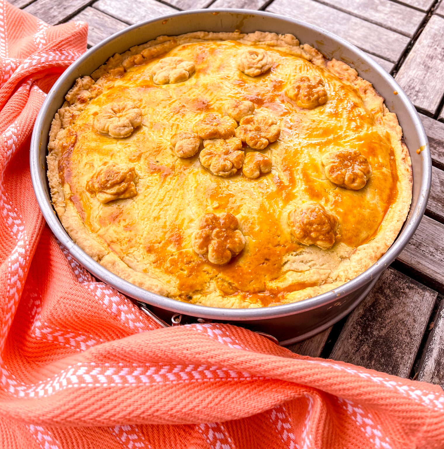 Brazilian Chicken Pot Pie (Empadão de Frango) - Tasty Recollections