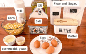 Fluffy Corn Bread Rolls - Tasty Recollections